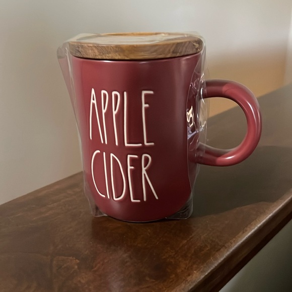 Rae Dunn | Dining | Nwt Rae Dunn Apple Cider Mug With Lidcoaster | Poshmark